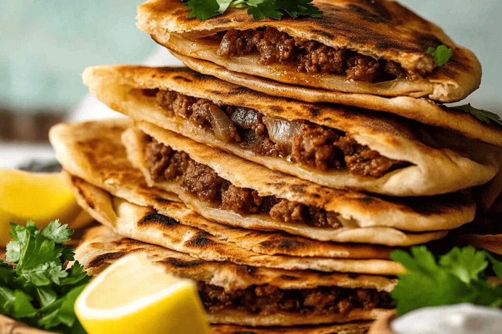 Arayes: Lebanese Meat-Stuffed Pita Recipe - delicedcook.com