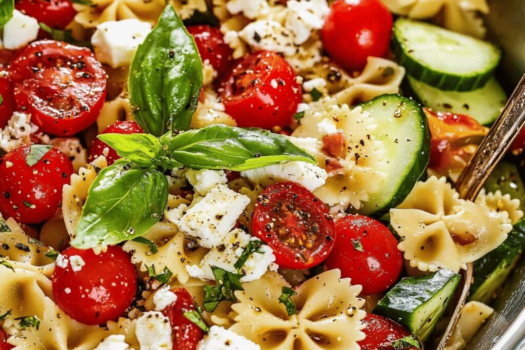 Big Easy Pasta Salad Recipe Delight - delicedcook.com