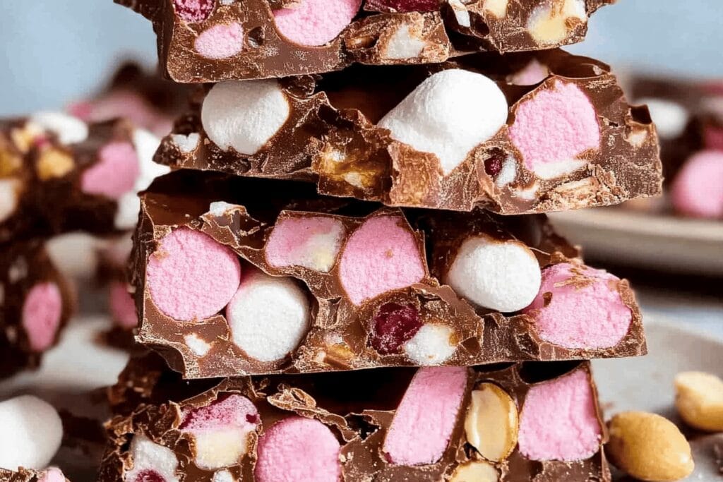 Delicious Homemade Rocky Road Recipe - delicedcook.com