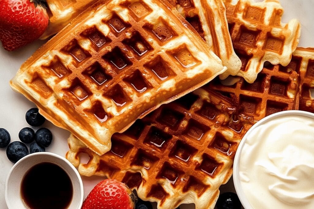 Delicious Homemade Waffles Recipe for Everyone - delicedcook.com