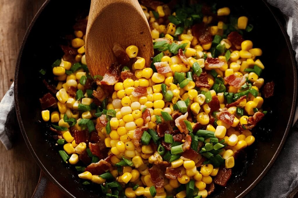 Savory Miso Butter Corn Recipe - delicedcook.com