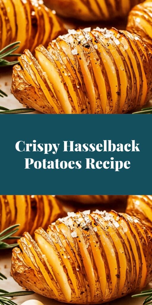 Crispy Hasselback Potatoes Recipe - delicedcook.com