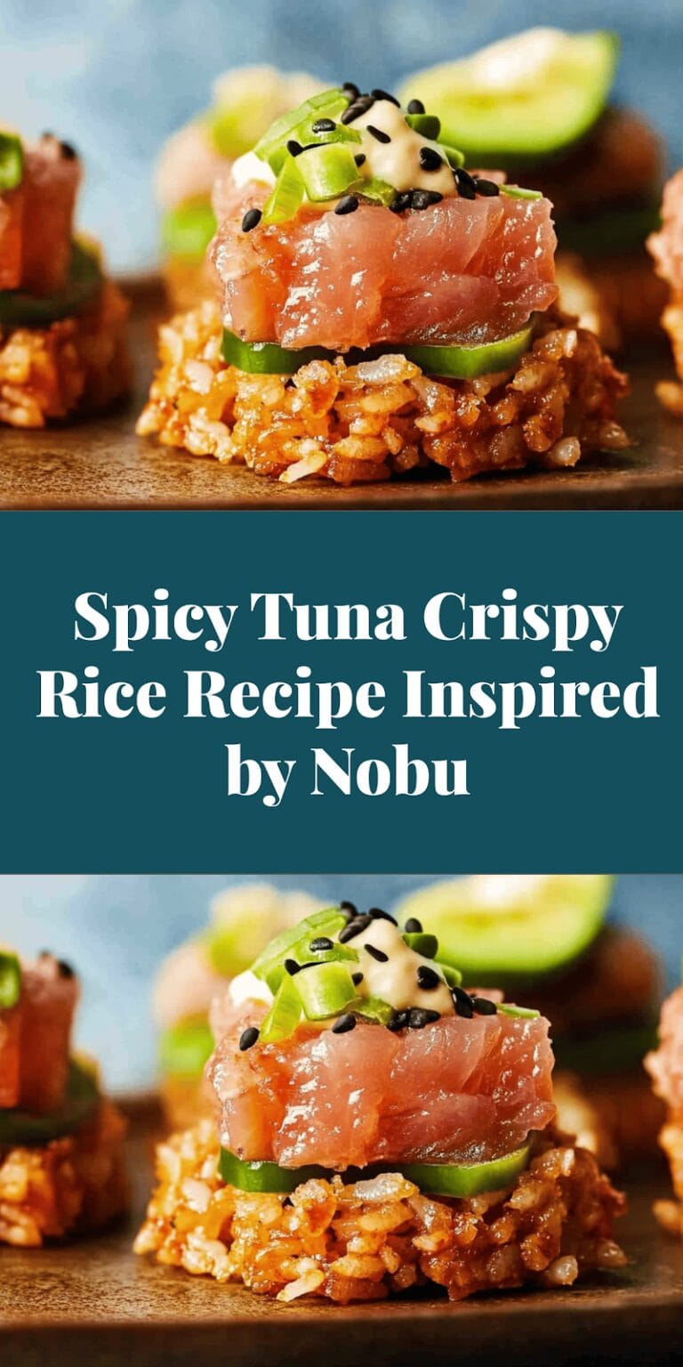 Spicy Tuna Crispy Rice Recipe Inspired by Nobu - delicedcook.com