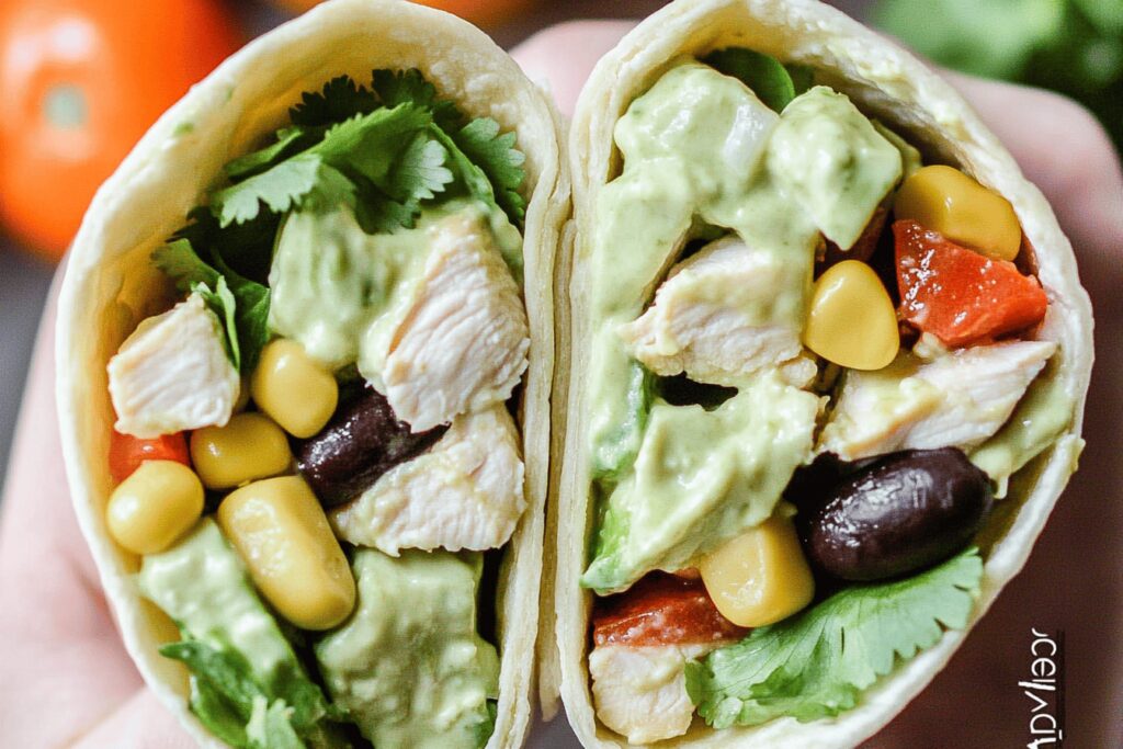 Baja Chicken Wrap Recipe for Easy Meals - delicedcook.com