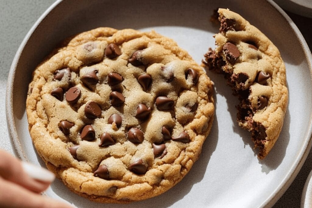 Ultimate Giant Chocolate Chip Cookies Recipe - delicedcook.com