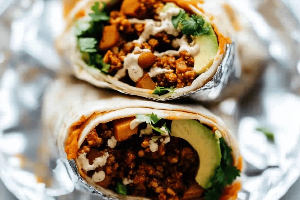 Vegan Mega Burritos for a Delicious Meal - delicedcook.com