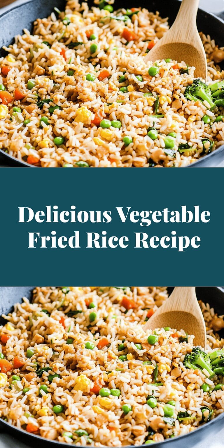 Delicious Vegetable Fried Rice Recipe - delicedcook.com