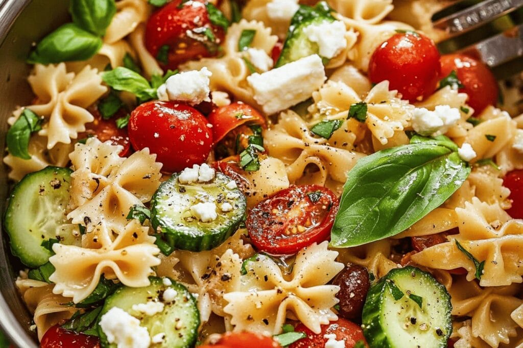 Big Easy Pasta Salad Recipe - delicedcook.com