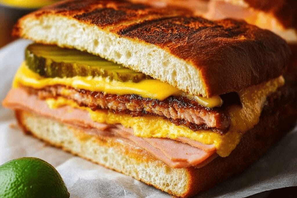 Delicious Homemade Cuban Sandwich Recipe - delicedcook.com