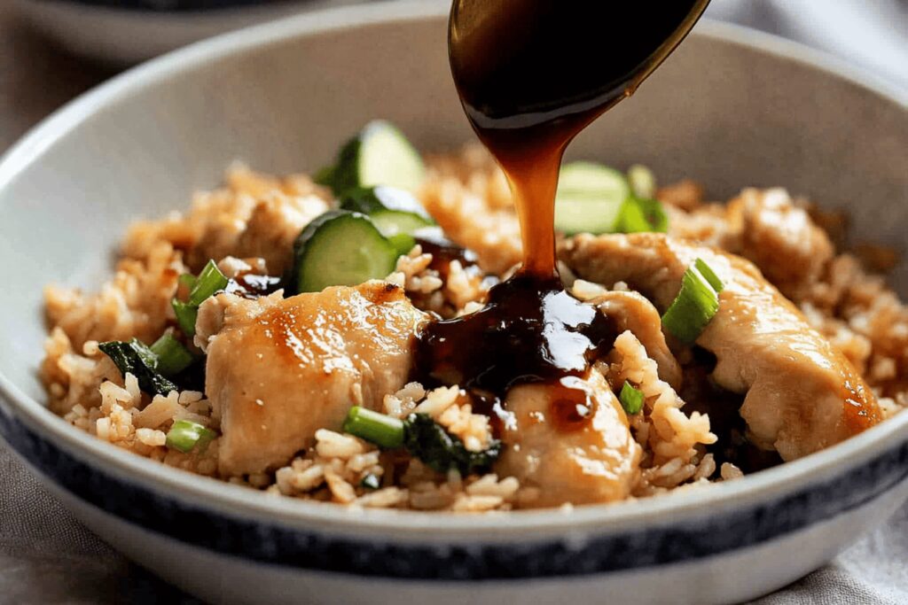 Ginger Chicken and Rice Recipe Delight - delicedcook.com