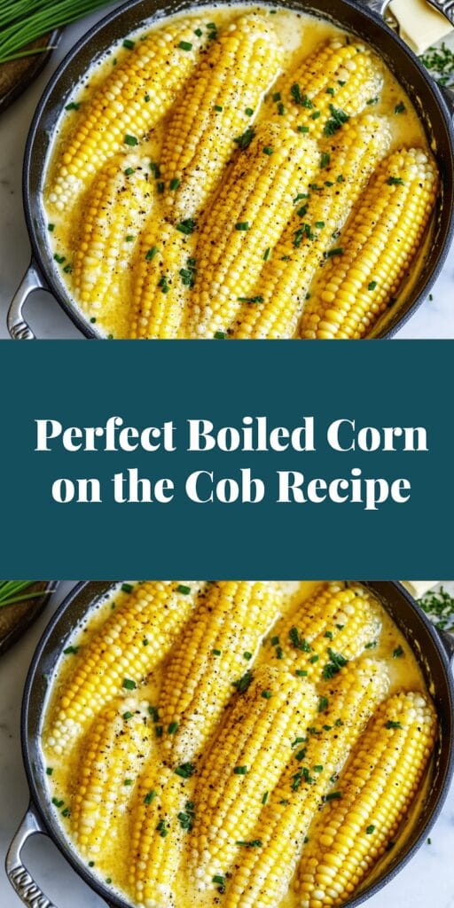 Perfect Boiled Corn on the Cob Recipe - delicedcook.com
