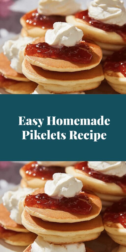 Easy Homemade Pikelets Recipe - delicedcook.com
