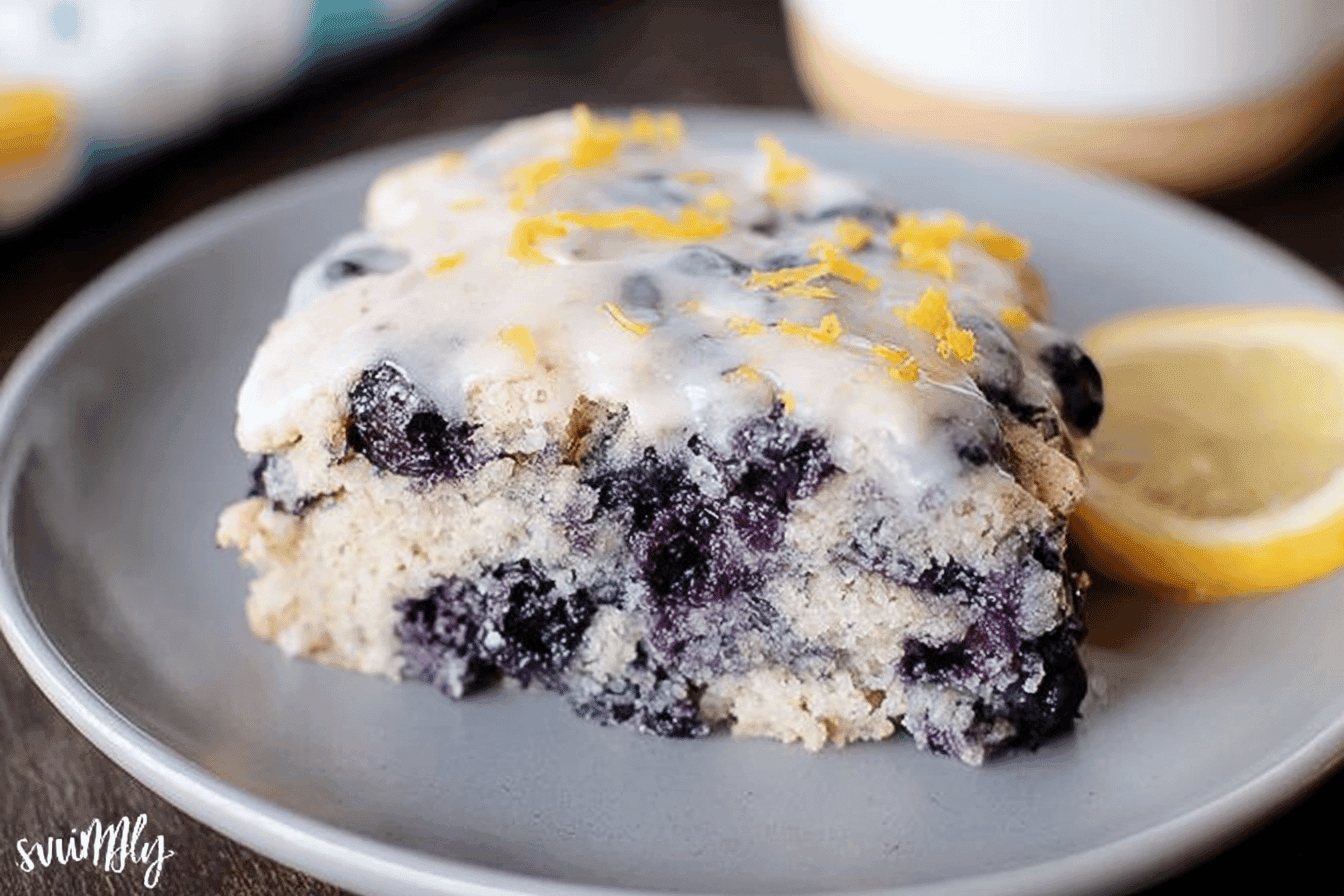 Blueberry Lemon Breakfast Cake Recipe - delicedcook.com