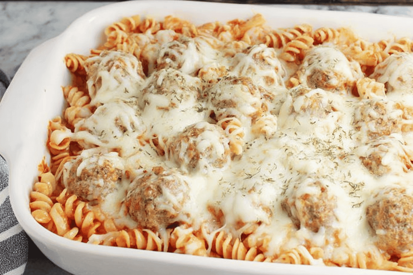 Delicious Meatball Casserole Recipe Made Easy - delicedcook