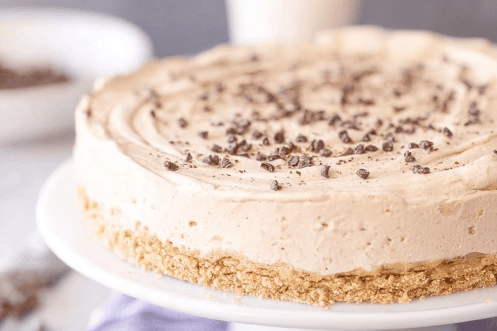 No-Bake Tiramisu Cheesecake Recipe - delicedcook.com