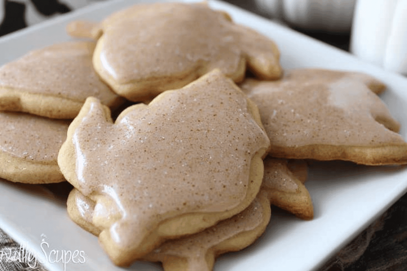 Pumpkin Spice Maple Sugar Cookie Recipe - delicedcook
