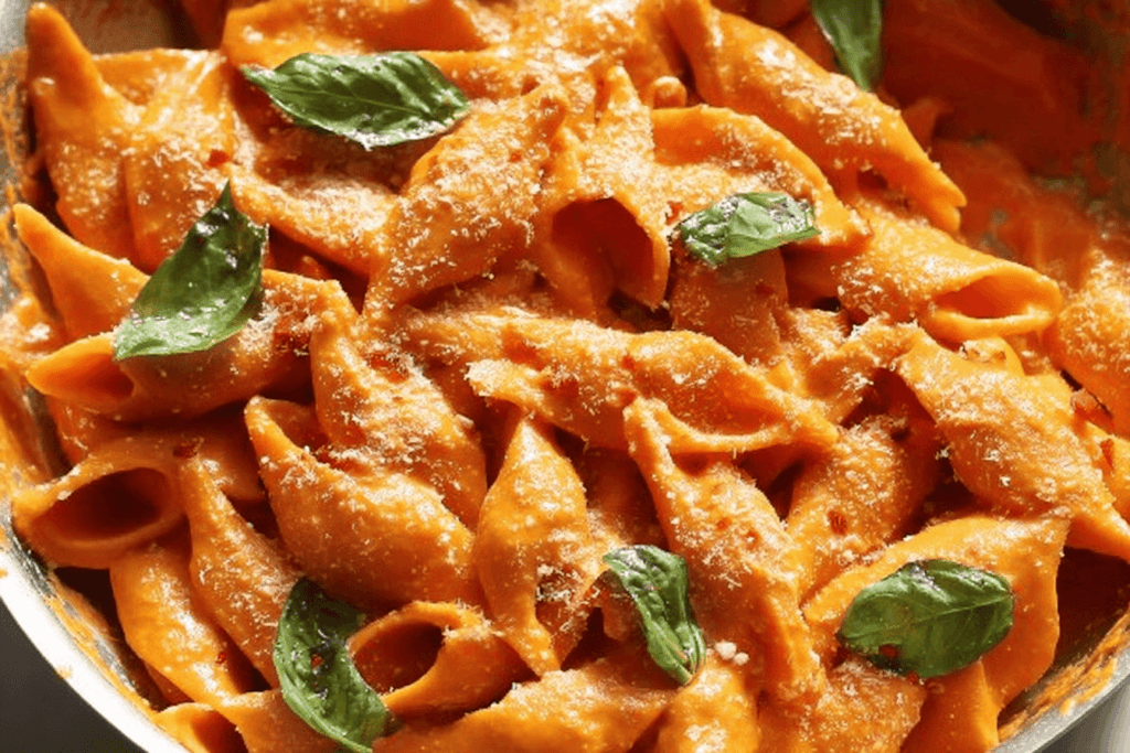 Roasted Red Pepper Pasta Recipe Delight - delicedcook.com