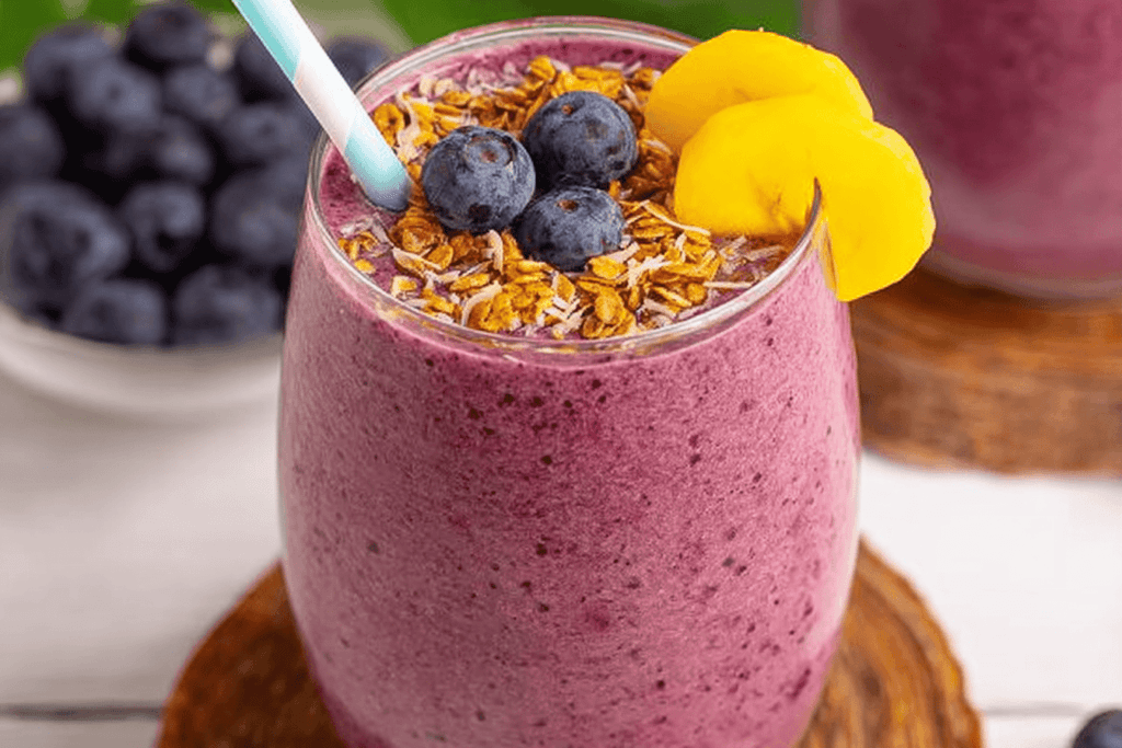 Blueberry Mango Smoothie Recipe Delight - delicedcook