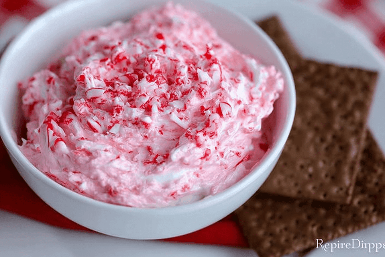 Candy Cane Christmas Dip Recipe - delicedcook