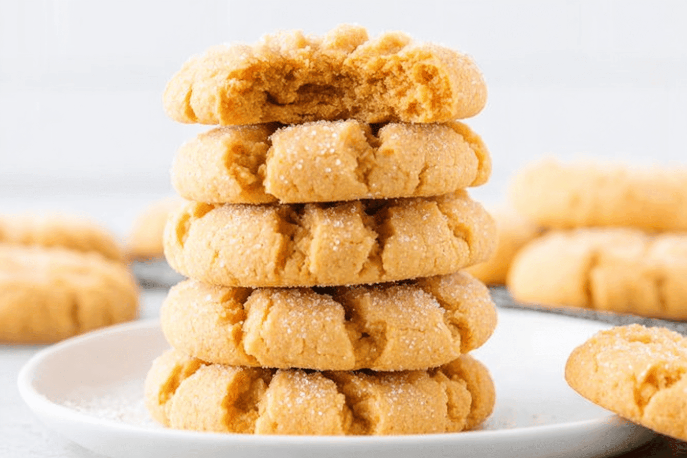 Easy Cake Mix Peanut Butter Cookies Recipe - delicedcook